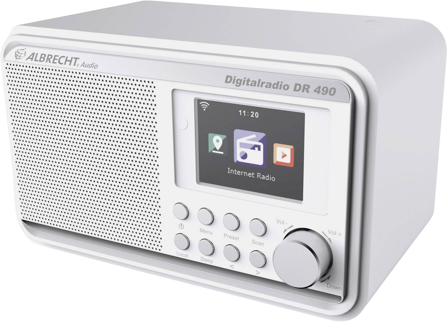 Albrecht DR 490 Internet Tischradio UKW, DAB+, Internet Internetradio ...