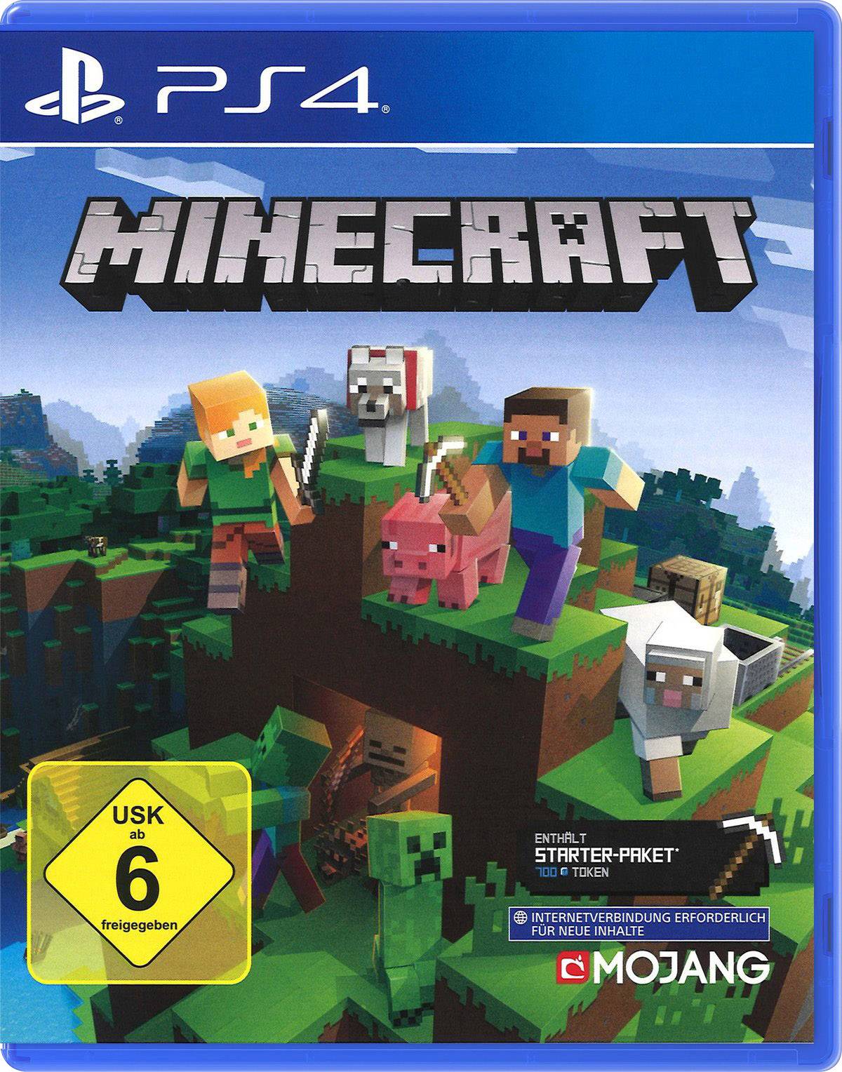 Minecraft Bedrock PS4 USK: 6, SONY COMPUTER ENTERTAINMENT | digitalo