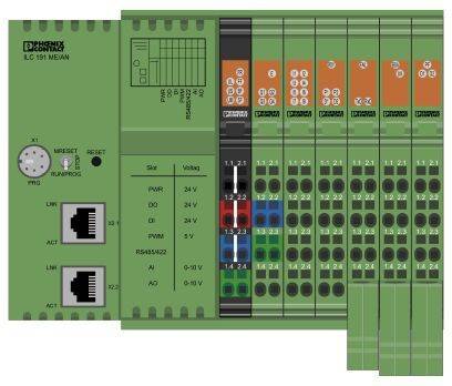 Phoenix Contact ILC 191 ME/AN 2700074 SPS-Steuerungsmodul 24 V/DC ...