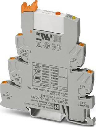 Phoenix Contact PLC-RPT- 24DC/21/MS Relaisbaustein Nennspannung: 24 V ...