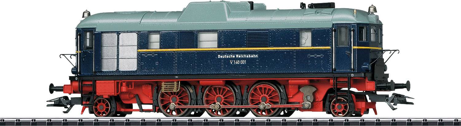 TRIX H0 22404 H0 Museums-Diesellok V 140 001 der DR versandkostenfrei ...