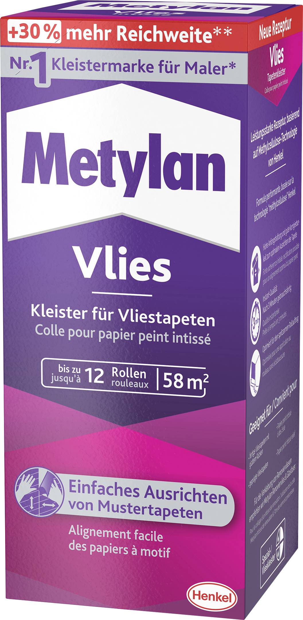 Metylan Vlies Tapetenkleister MPV15 360g | digitalo