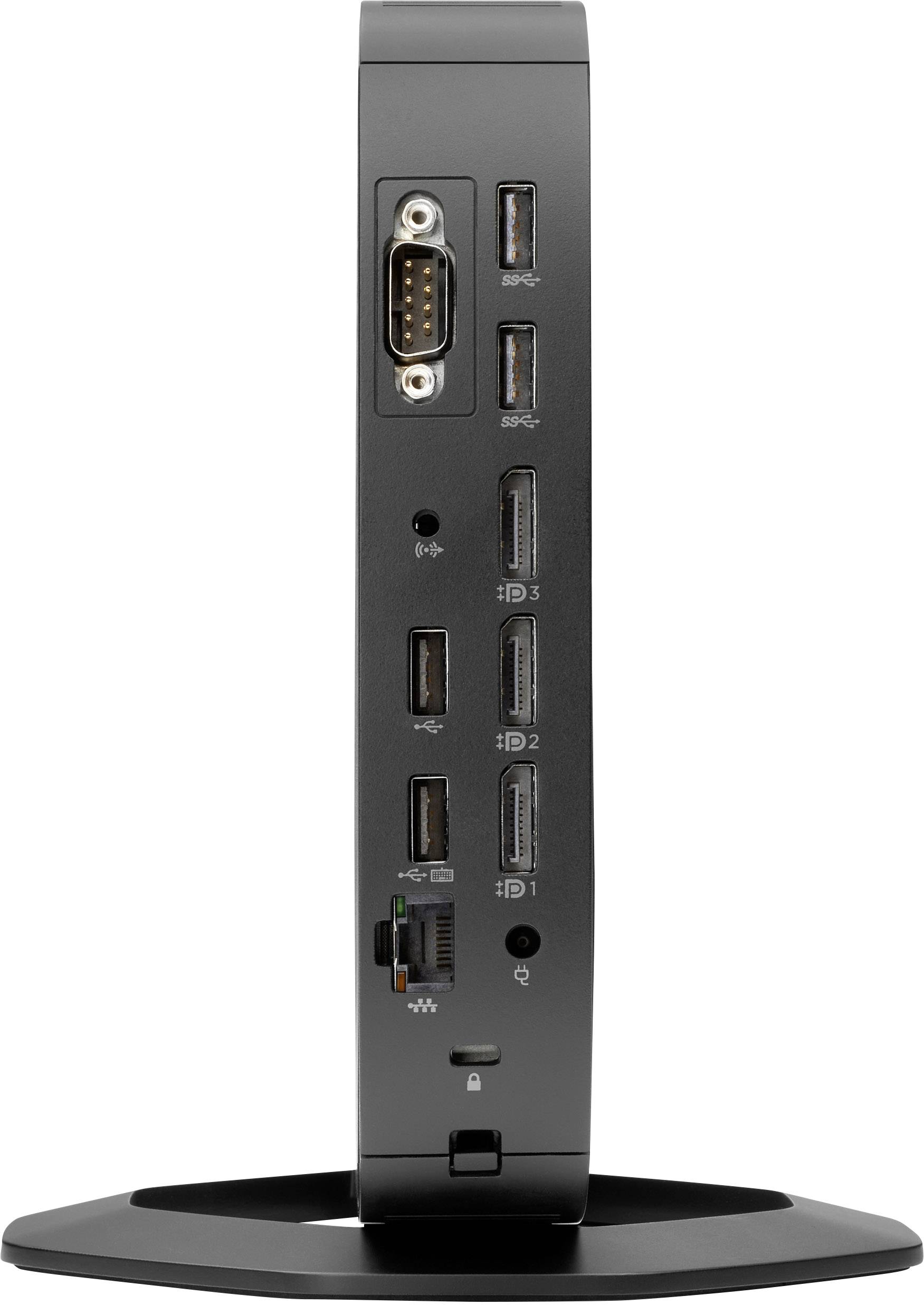 HP t640 Thin Client Desktop PC AMD R1505G 8GB 64GB Flash AMD Radeon ...