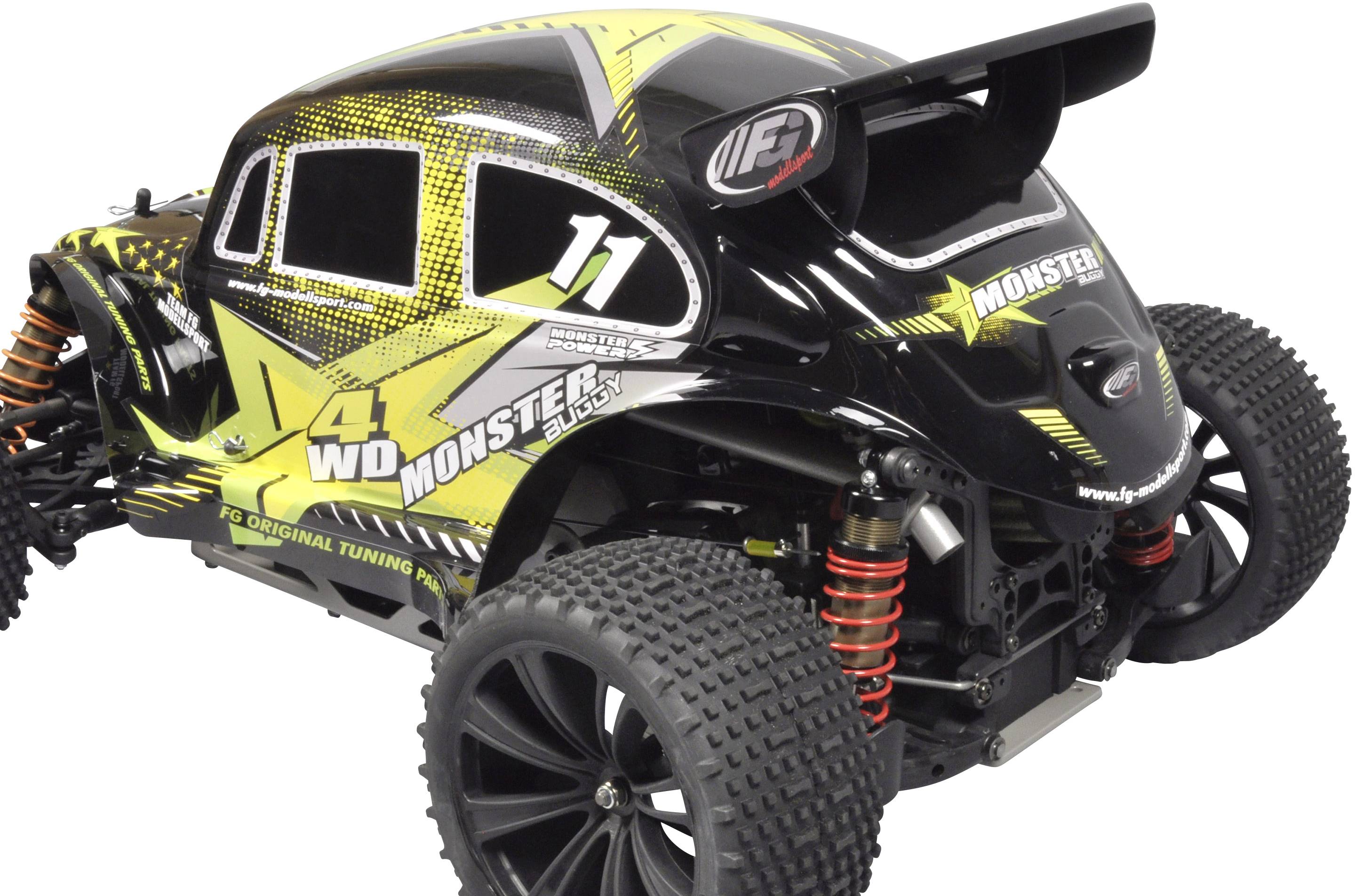 FG Modellsport Monster Buggy RTR 1:6 RC Modellauto Benzin Buggy ...