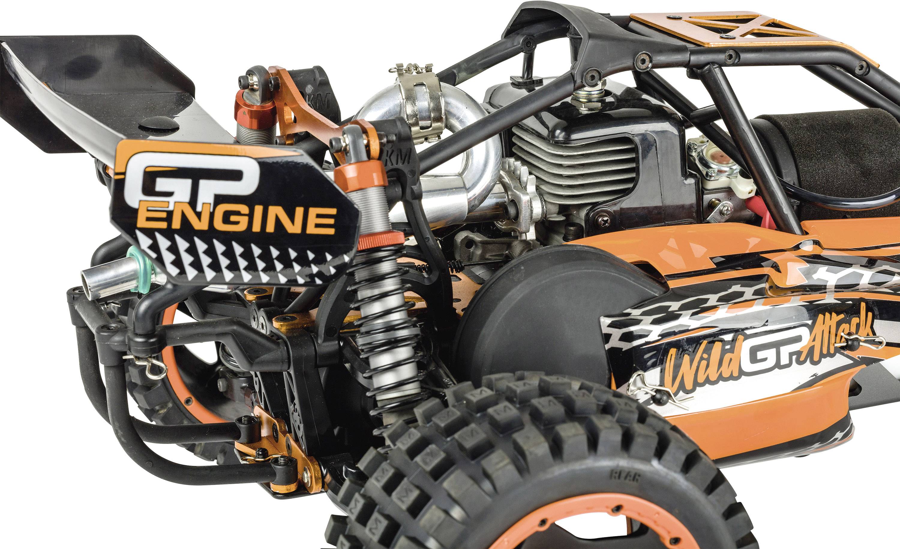 Carson Modellsport Wild GP Attack 1:5 RC Modellauto Benzin Buggy ...