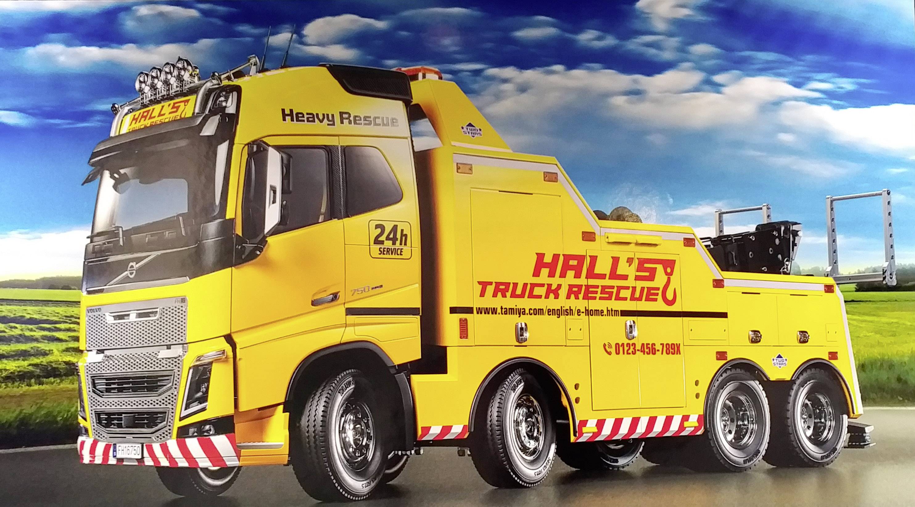 Tamiya 56362 Volvo FH16 1:14 Elektro RC Modell-LKW Bausatz ...