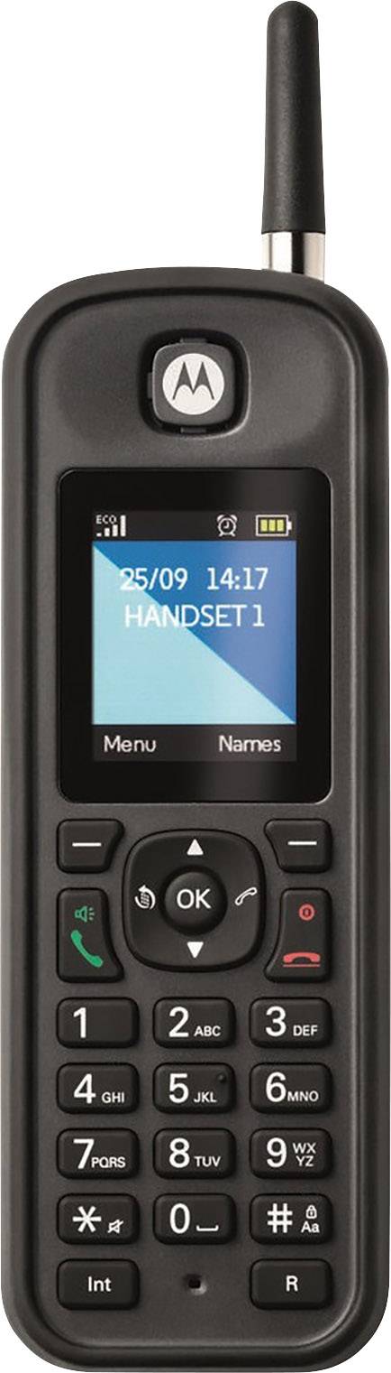 Motorola O201 DECT Schnurloses Telefon analog Freisprechen, Outdoor ...