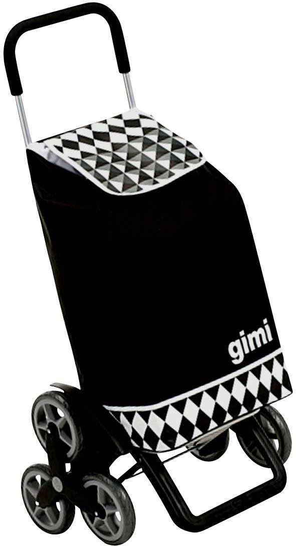 Gimi Einkaufstrolley Tris Optical Schwarz 154623 | voelkner