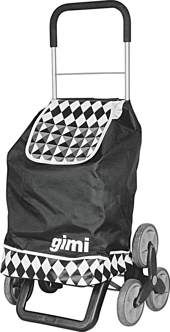 Gimi Einkaufstrolley Tris Optical Schwarz 154623 | voelkner