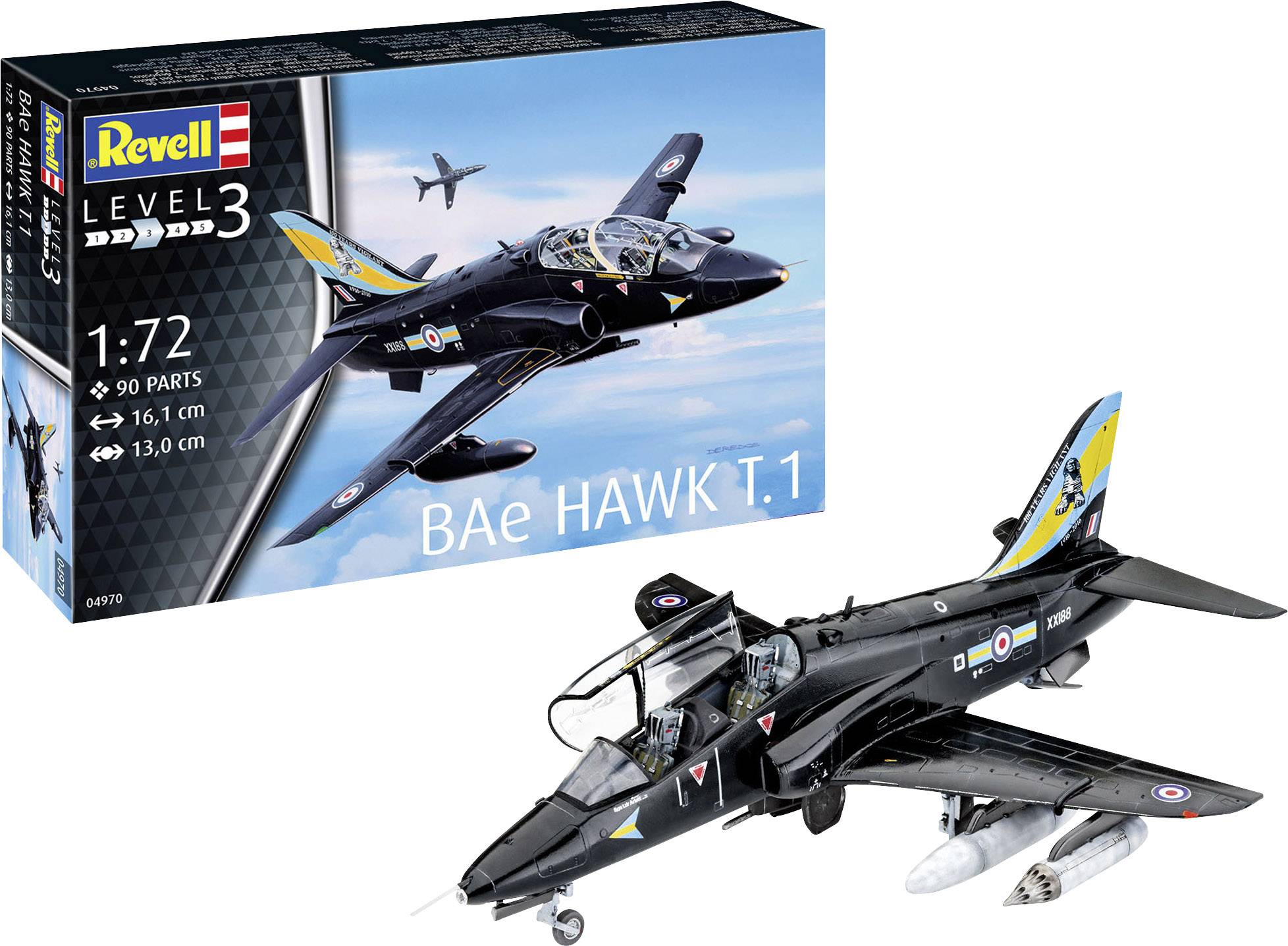 Revell 04970 BAe Hawk T.1 Flugmodell Bausatz 1:72 versandkostenfrei ...