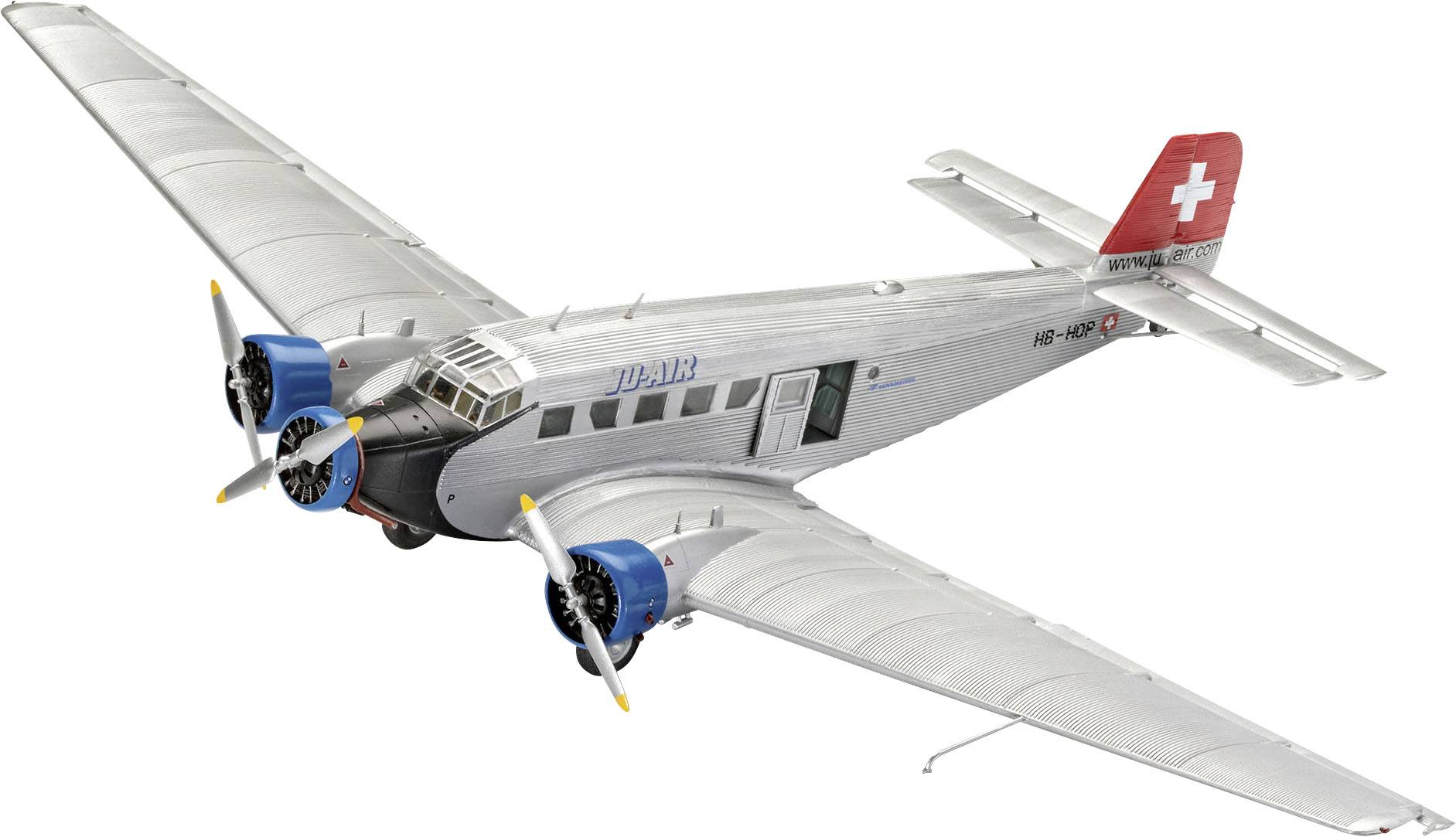 Revell 04975 Junkers Ju52/3m Civil Flugmodell Bausatz 1:72 | voelkner