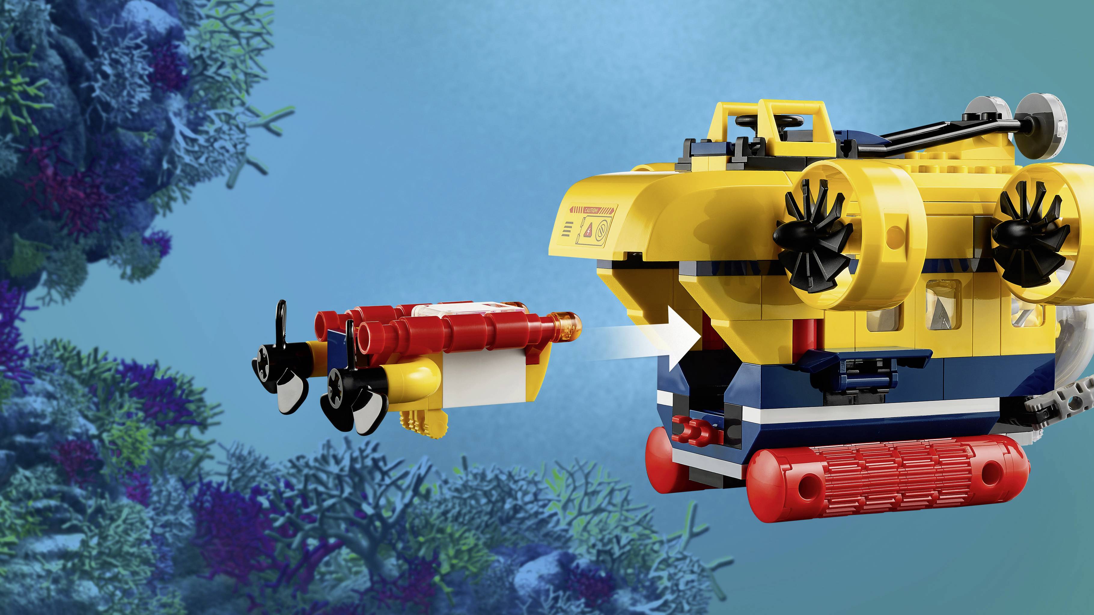 60264 LEGO® CITY Meeresforschungs-U-Boot, LEGO CITY | digitalo
