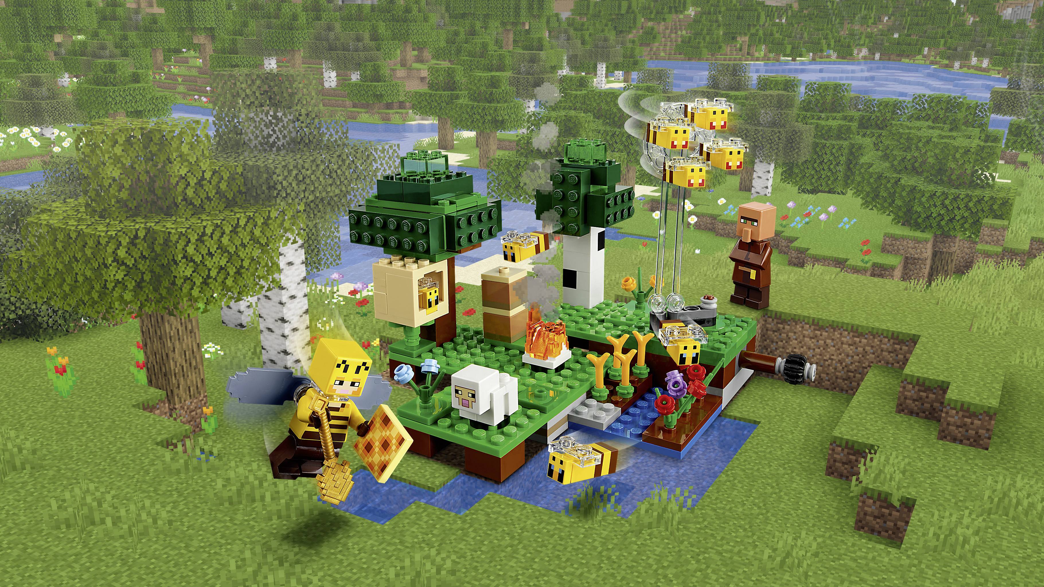 21165 LEGO® MINECRAFT Die Bienenfarm | voelkner