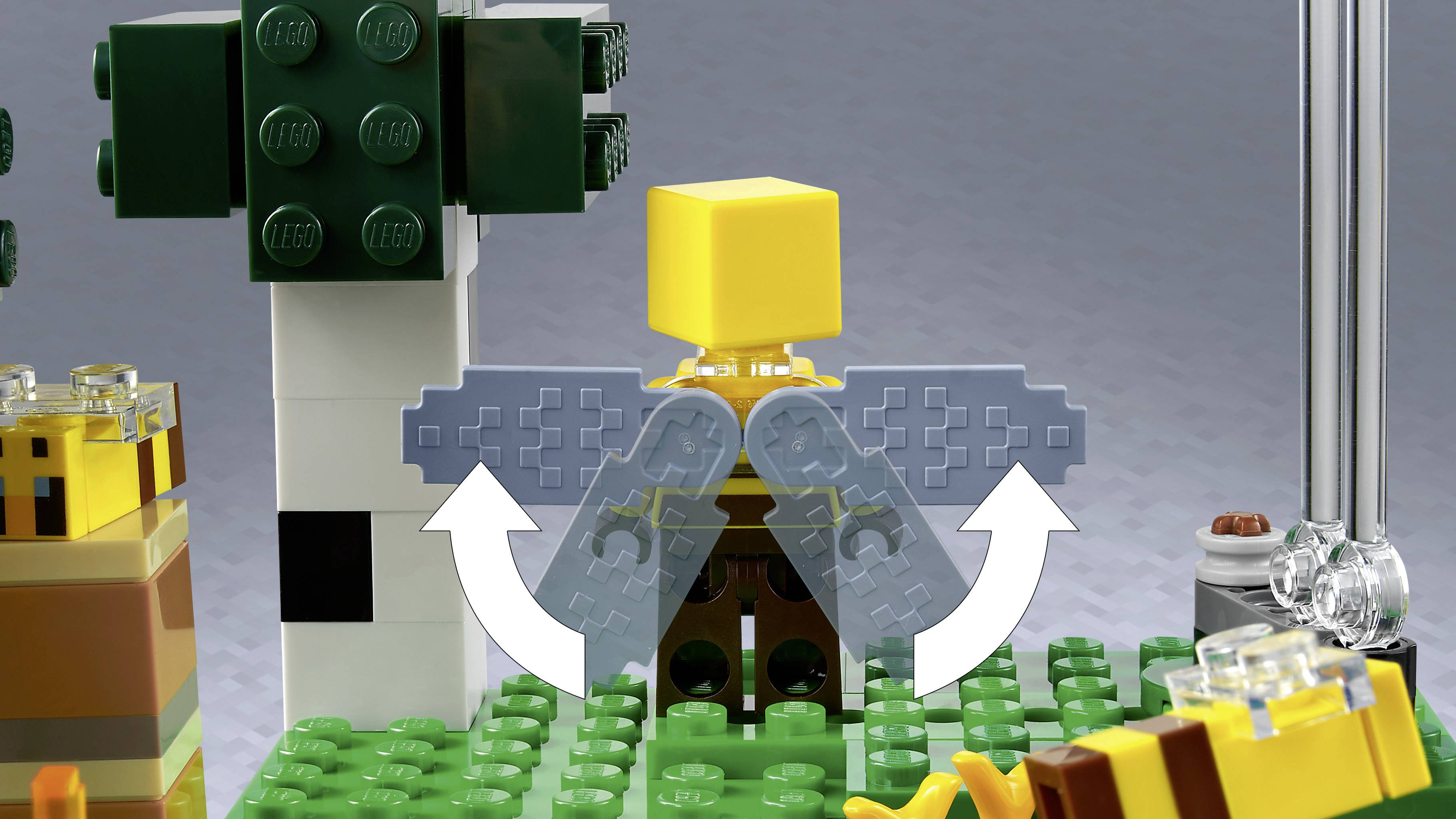 21165 LEGO® MINECRAFT Die Bienenfarm | voelkner