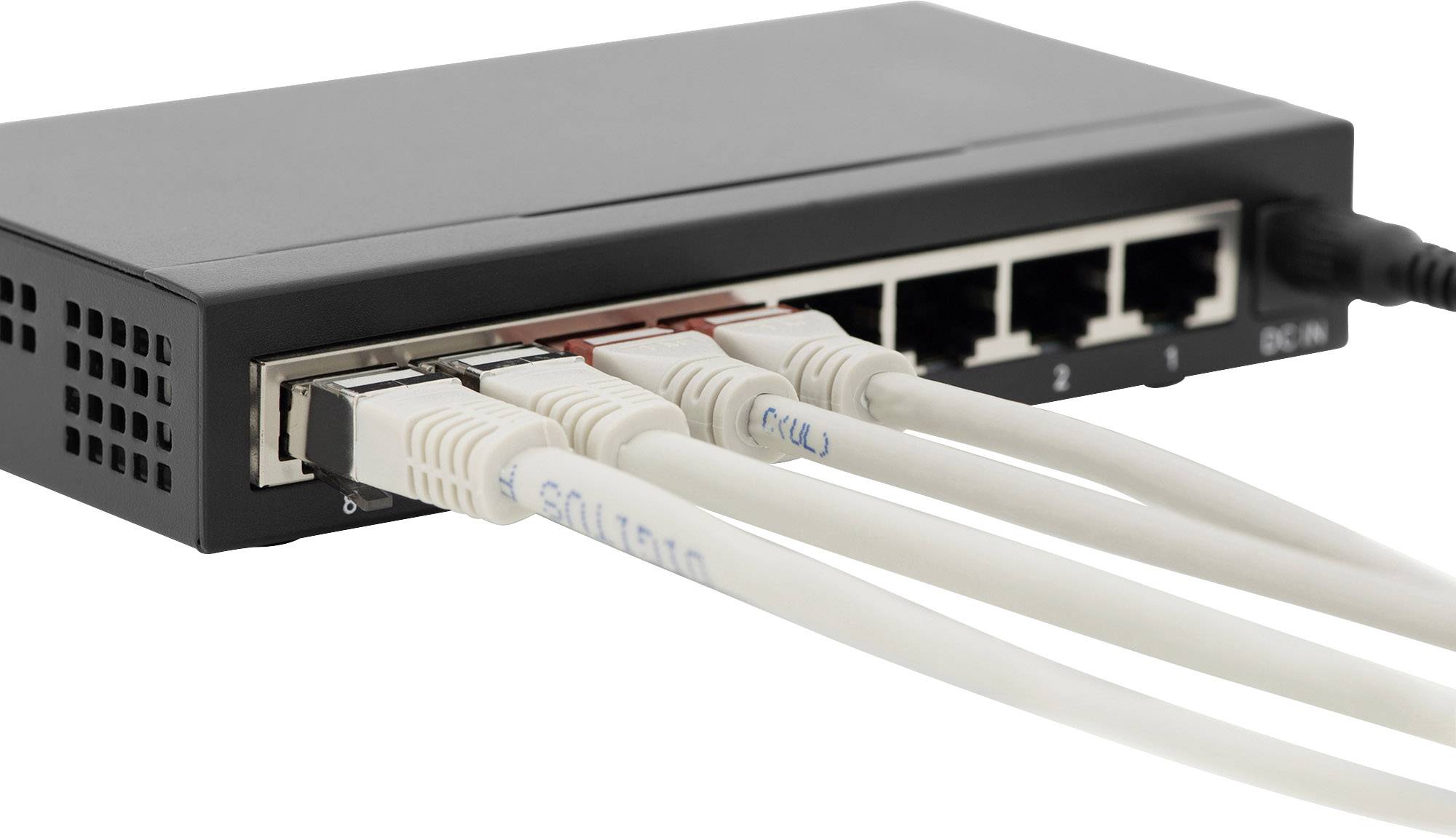 Digitus DN-80111 Netzwerk Switch RJ45 8 Port 10 / 100 / 1000MBit/s ...