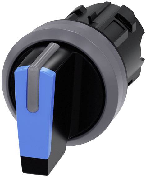 Siemens 3SU1032-2BN50-0AA0 Knebelschalter Frontring Metall, beleuchtbar ...