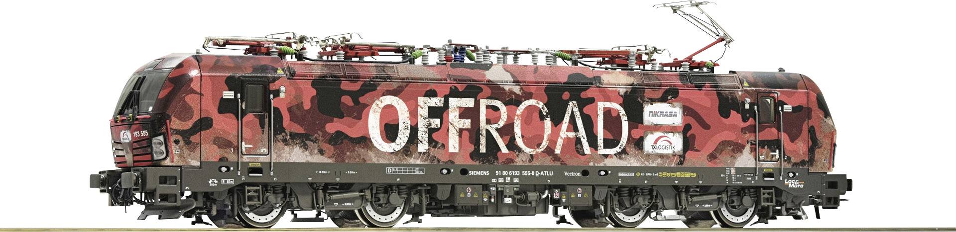 Roco 73104 Elektrolokomotive 193 555-0, TX-Logistik versandkostenfrei ...