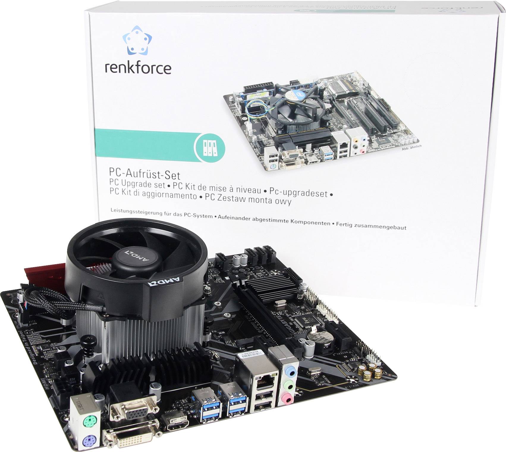 Renkforce PC Tuning-Kit AMD Athlon™ 3000G (2 x 3.5GHz) 8GB AMD Radeon ...