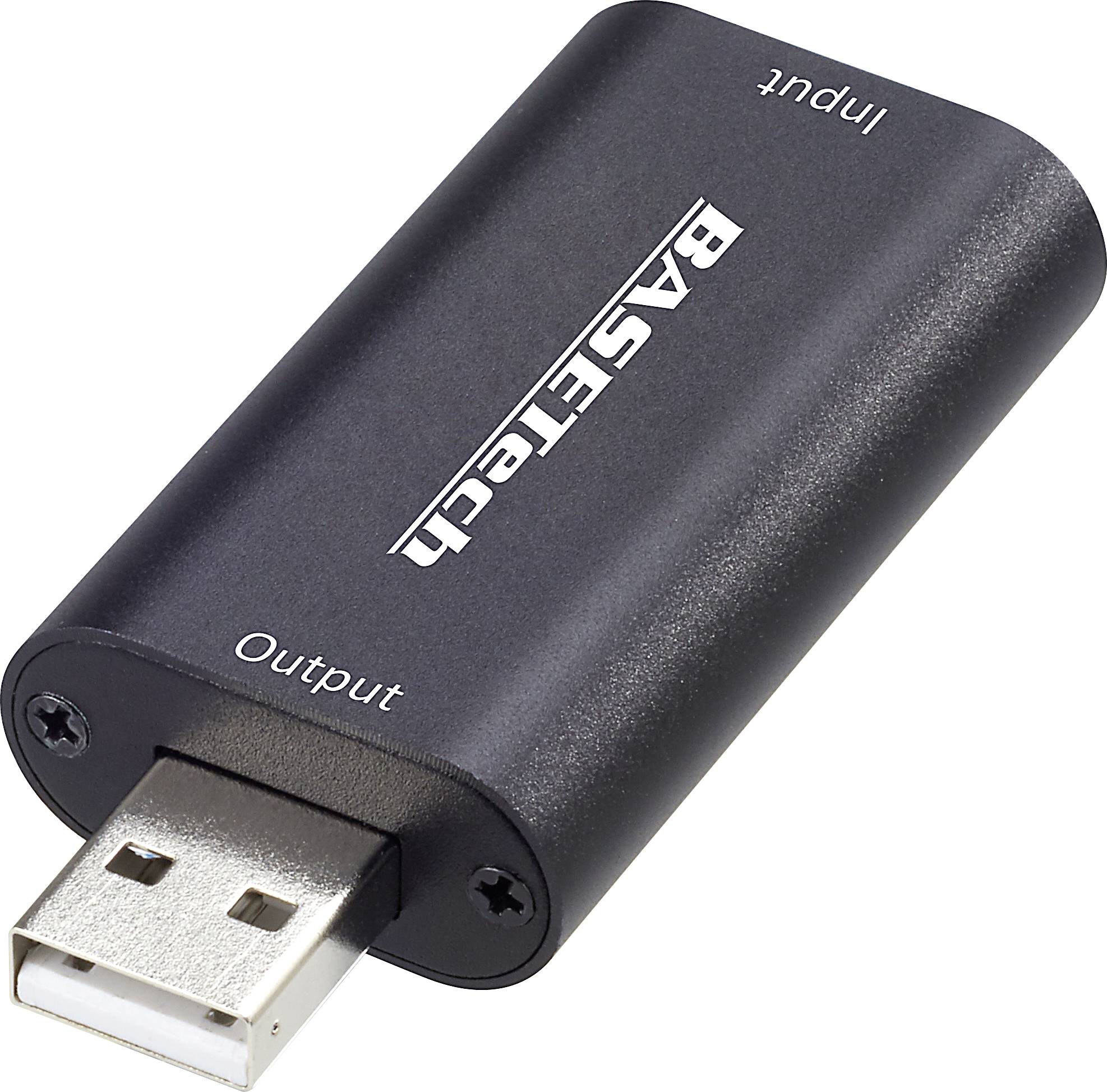Basetech HDMI auf USB Game Capture / Video Grabber mit Full-HD ...