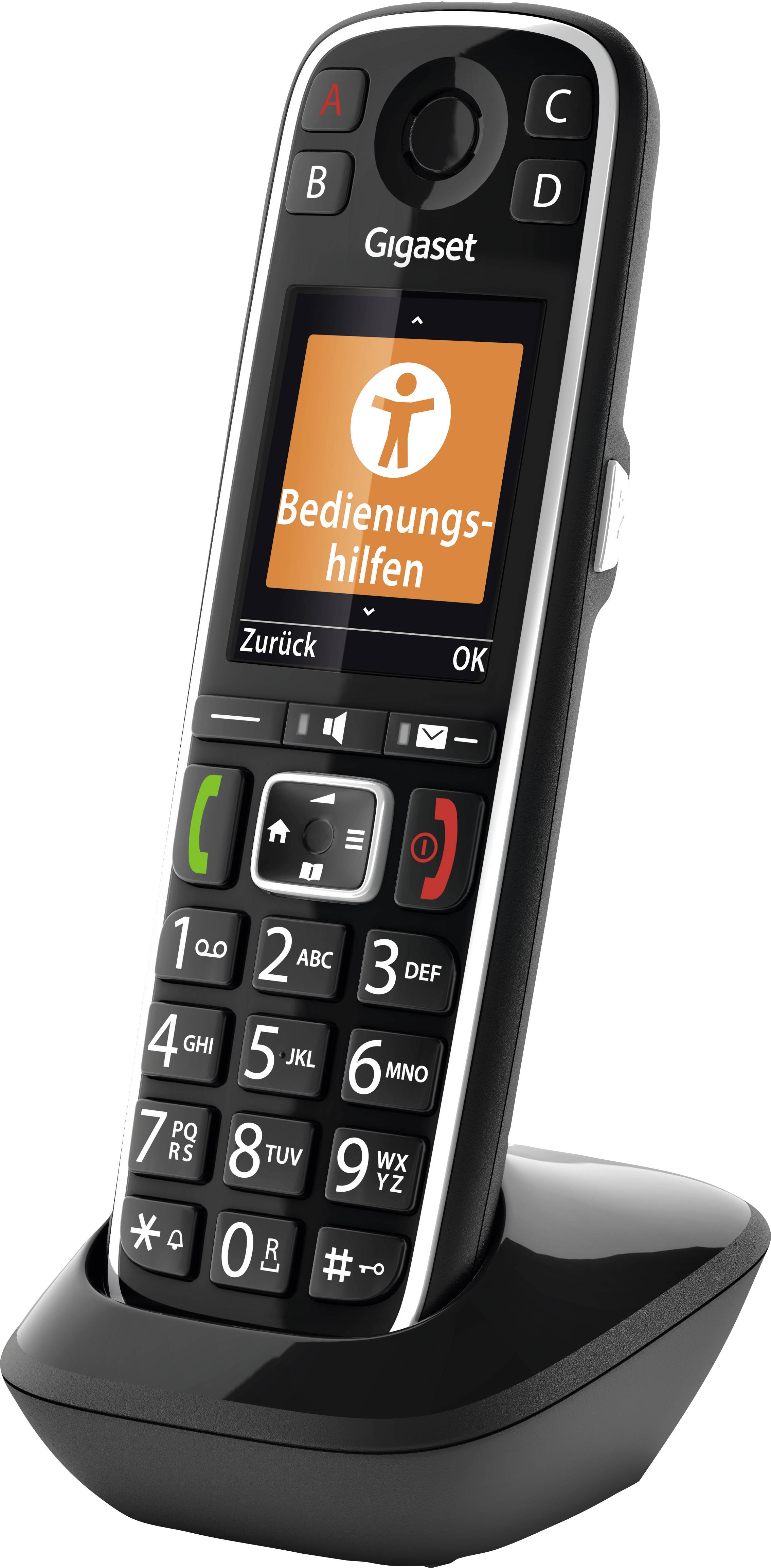 Gigaset E720HX DECT, GAP, Bluetooth® Schnurloses Telefon analog ...