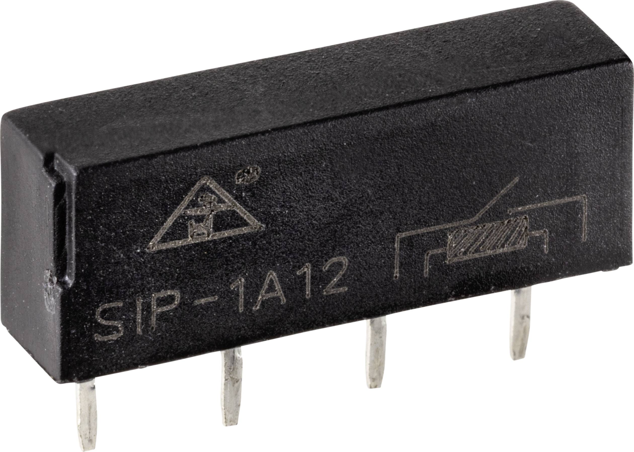 TRU COMPONENTS SIP1A12 Reed-Relais 1 Schließer 12 V/DC 0.5A 10W SIP-4 ...