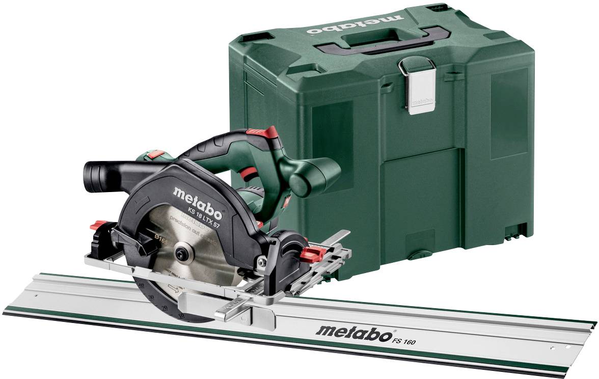 Metabo KS 18 LTX 57 FS Set Akku-Handkreissäge Schnitttiefe max. (90 ...