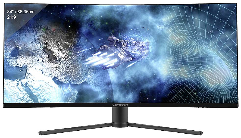 LC Power Gaming Monitor 86.4cm (34 Zoll) EEK G (A - G) 3440 x 1440 ...