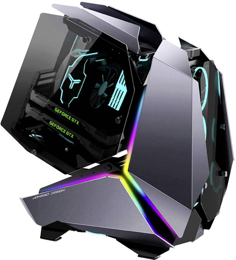 Jonsbo MOD5 Grey Tower Gaming-Gehäuse, Gehäuse Grau versandkostenfrei ...