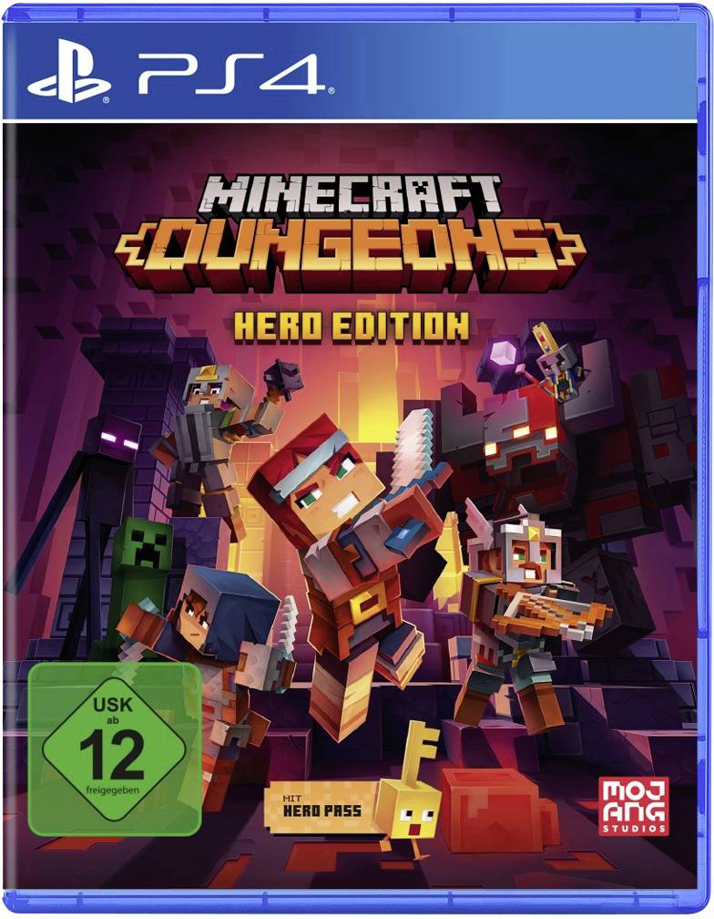 PS4 MINECRAFT DUNGEONS - HERO EDITION PS4 USK: 12 | digitalo