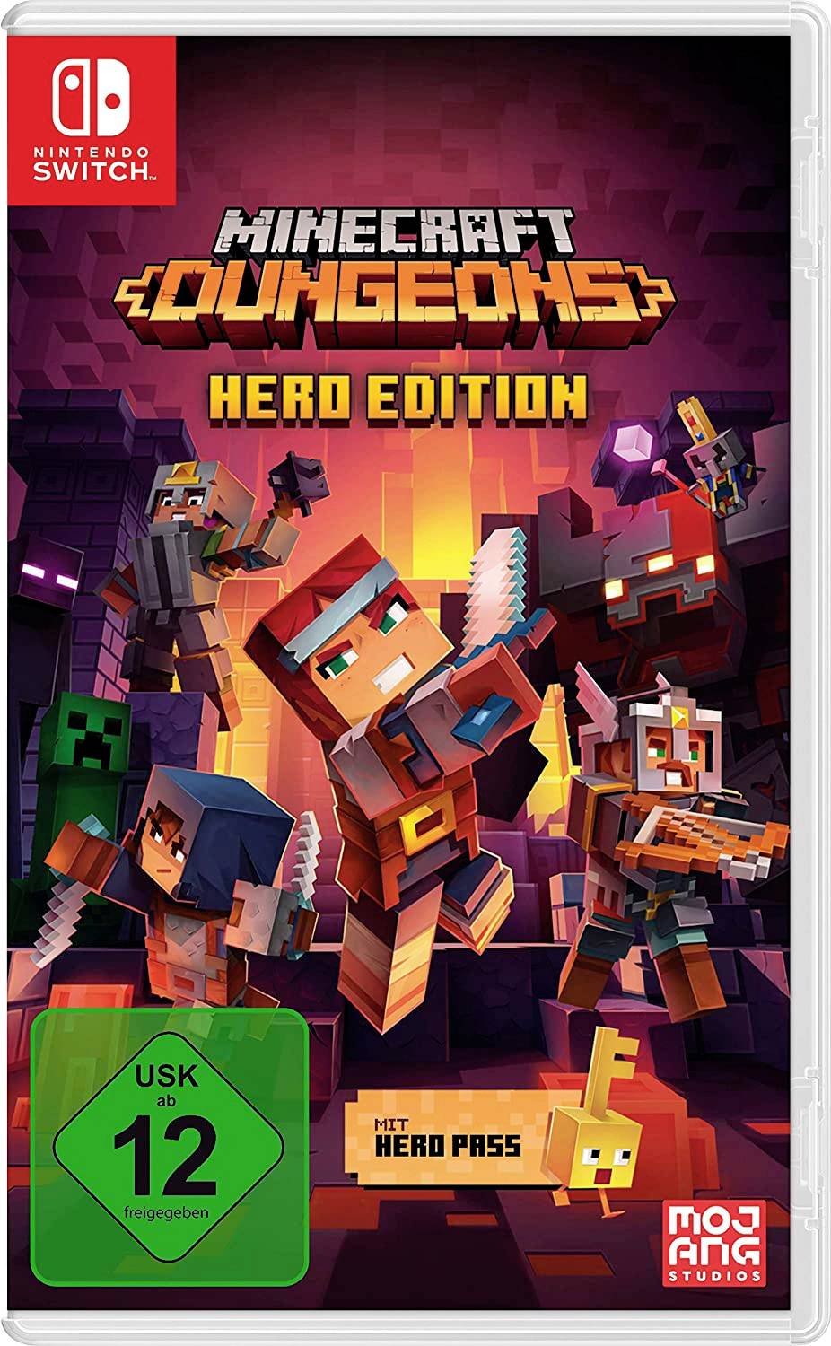 Nintendo MINECRAFT DUNGEONS Switch USK: 12 versandkostenfrei, A020 ...