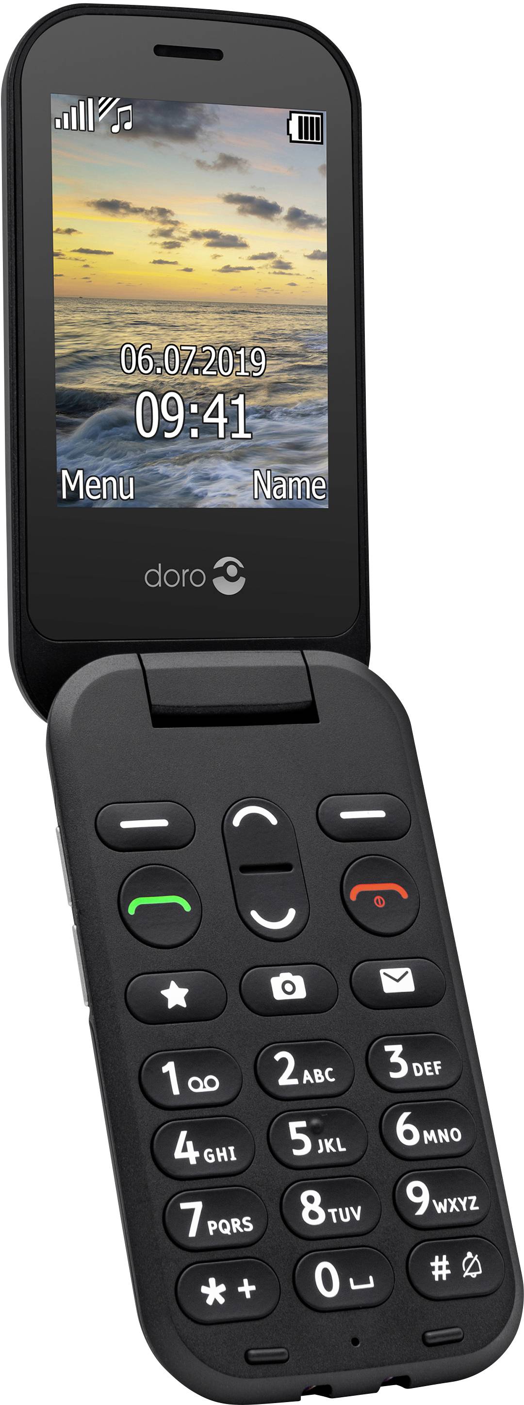 Doro 6040 Senioren-Handy Schwarz | digitalo