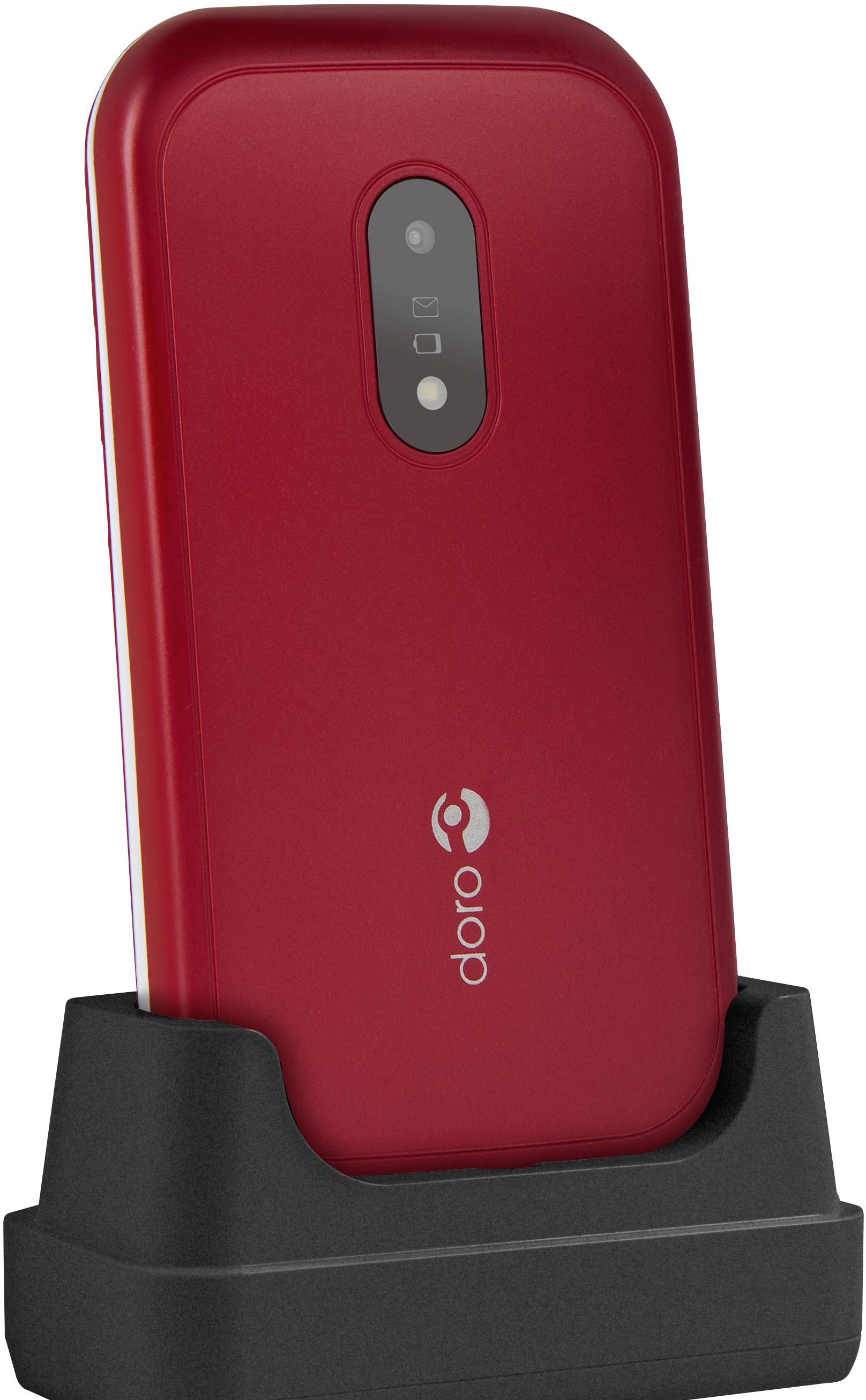 Doro 6040 Senioren-Handy Rot versandkostenfrei | voelkner