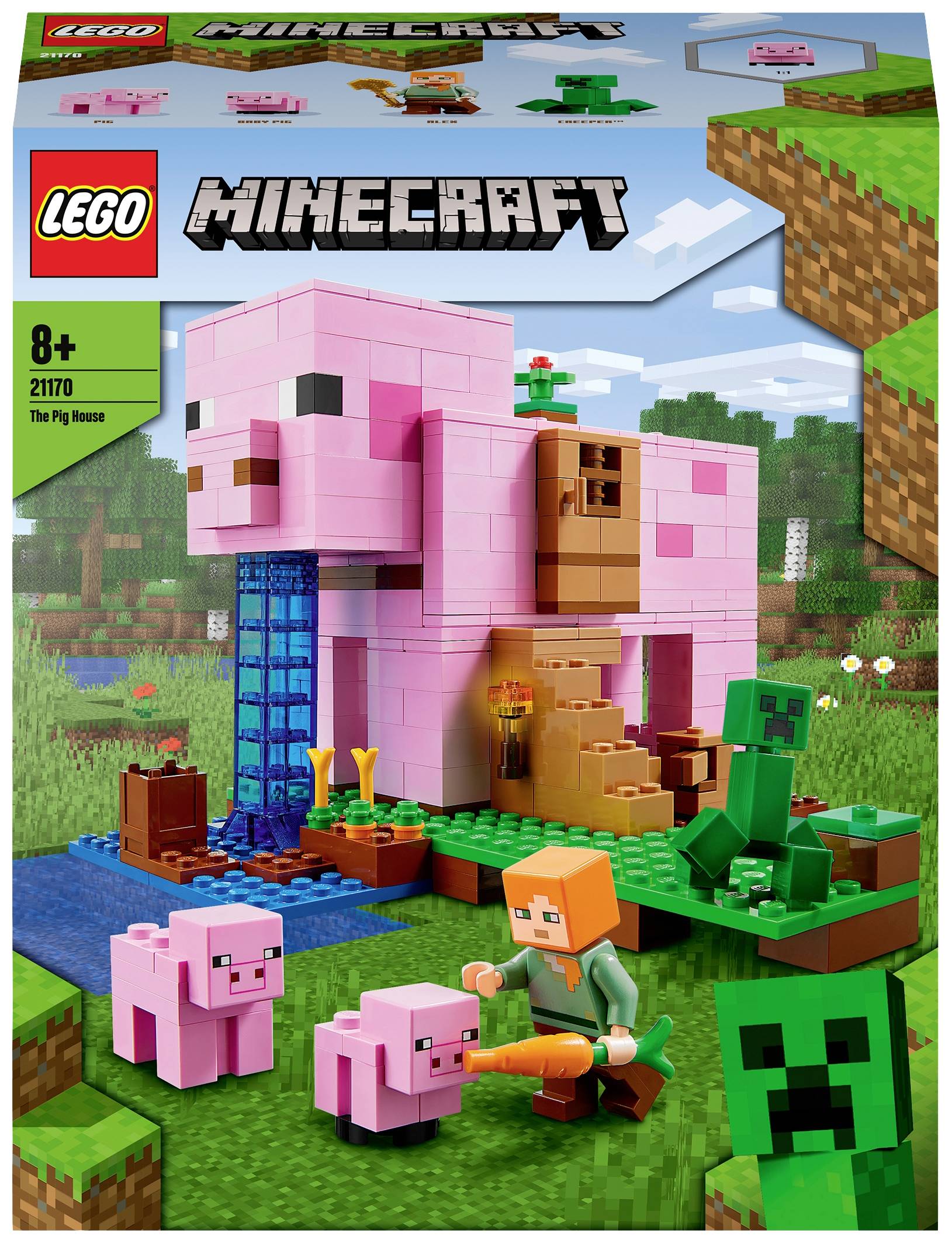 21170 LEGO® MINECRAFT Das Schweinehaus | voelkner