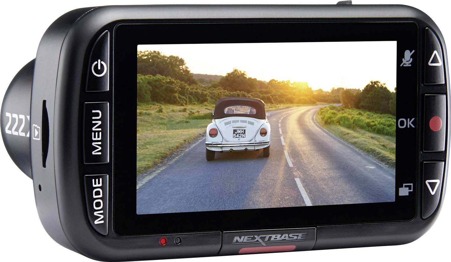 NextBase 222X Dashcam Blickwinkel horizontal max.=140° Rückfahrkamera ...