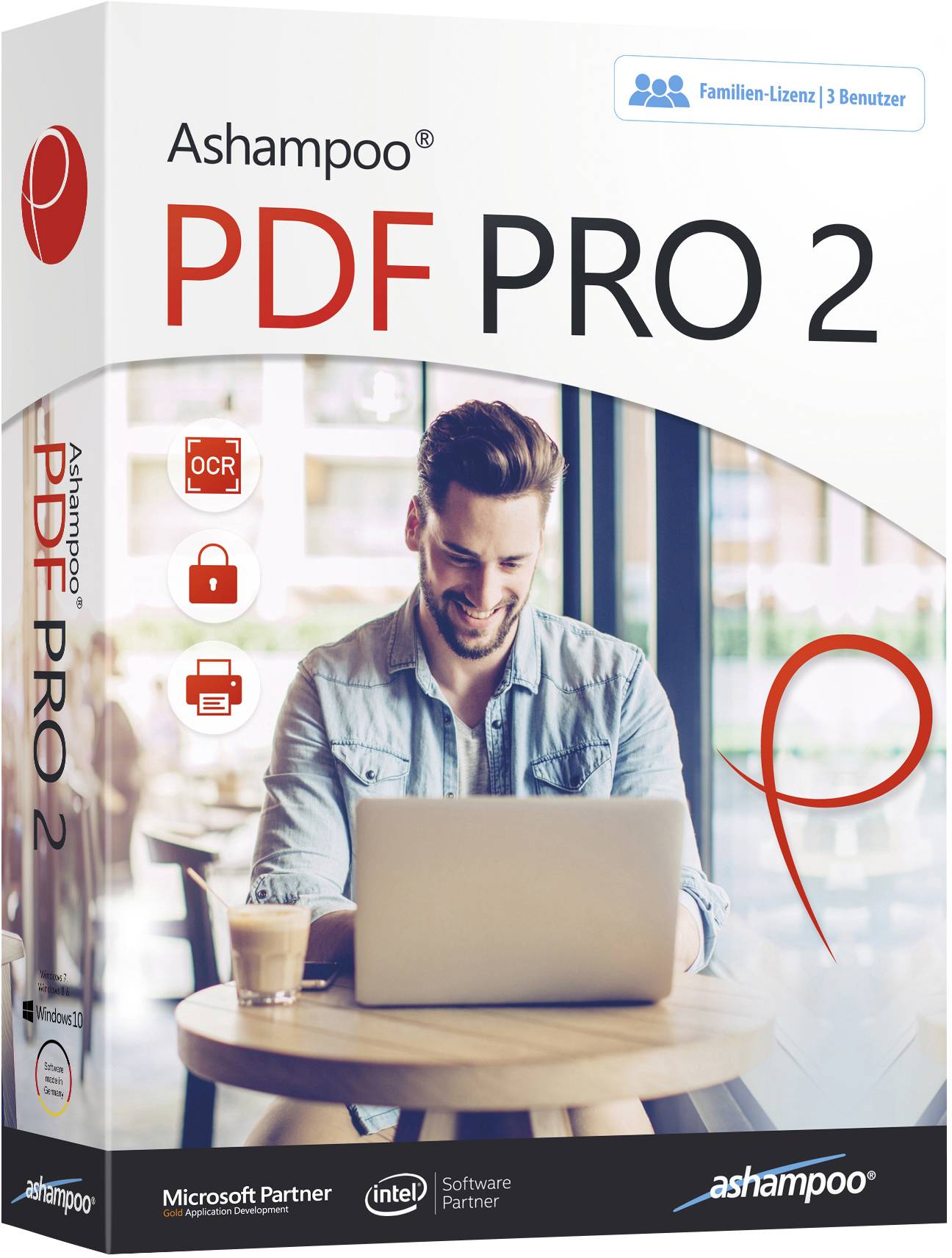 Ashampoo PDF Pro 2 Vollversion, 3 Lizenzen Windows PDF-Software | voelkner