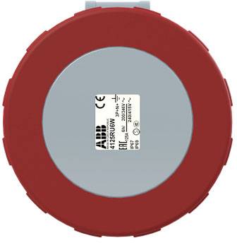 ABB 4125RU6W 2CMA167142R1000 CEE Anbaudose 125 A 5polig 200 V 1 St ...