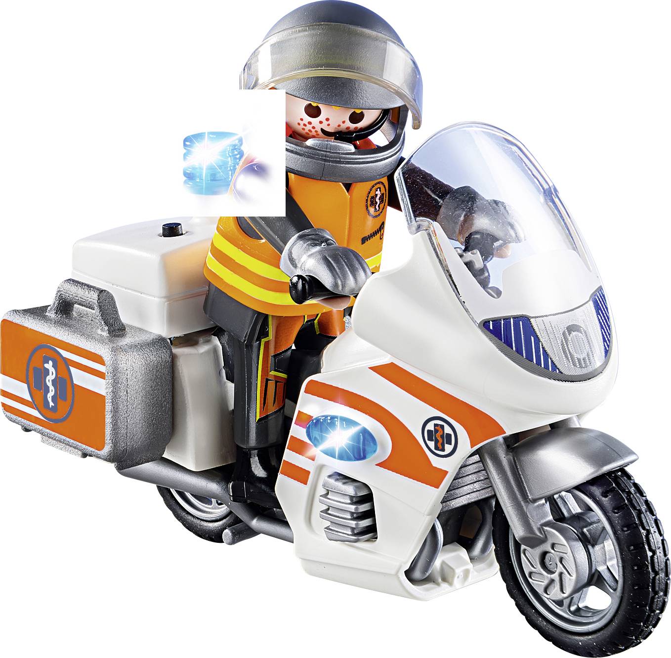 Playmobil® City Life Notarzt-Motorrad mit Blinklicht 70051 | digitalo