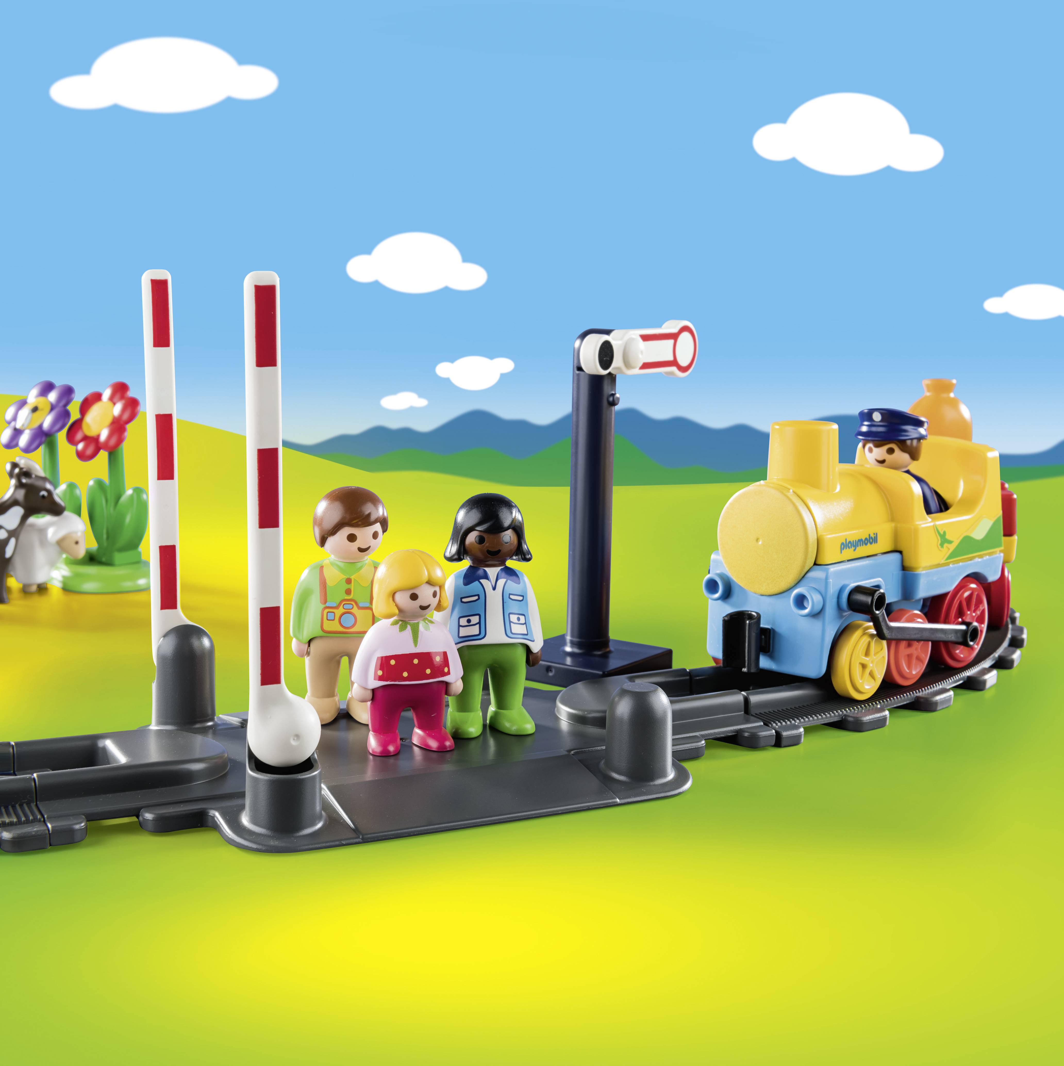Fabelhafte Playmobil 123 Eisenbahn Ebenbild
