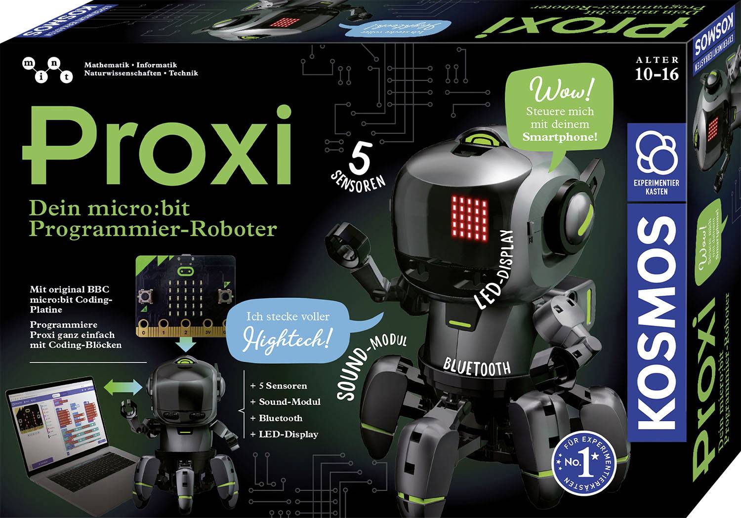 Kosmos Roboter Bausatz Proxi Bausatz, Spiel-Roboter 620585 | SMDV