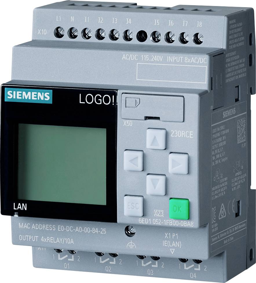 Siemens 6ED1052-1FB08-0BA1 SPS-Steuerungsmodul 115 V/DC, 230 V/DC, 115 ...