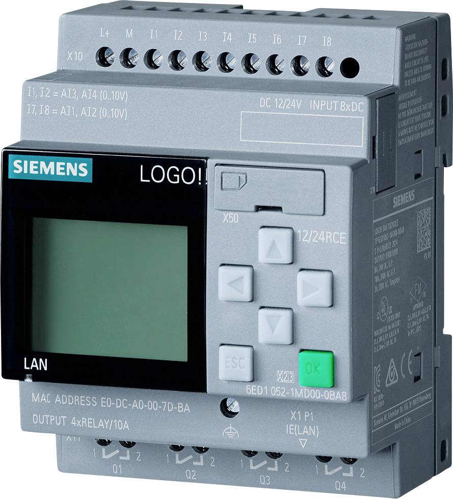 Siemens 6ED1052-1MD08-0BA1 SPS-Steuerungsmodul 12 V/DC, 24 V/DC | digitalo