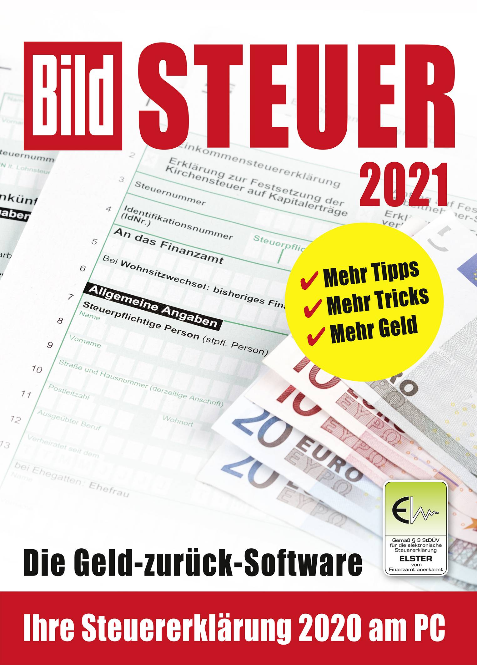 Akademische Arbeitsgemeinschaft Bild Steuer 2021 Jahreslizenz, 1 Lizenz ...