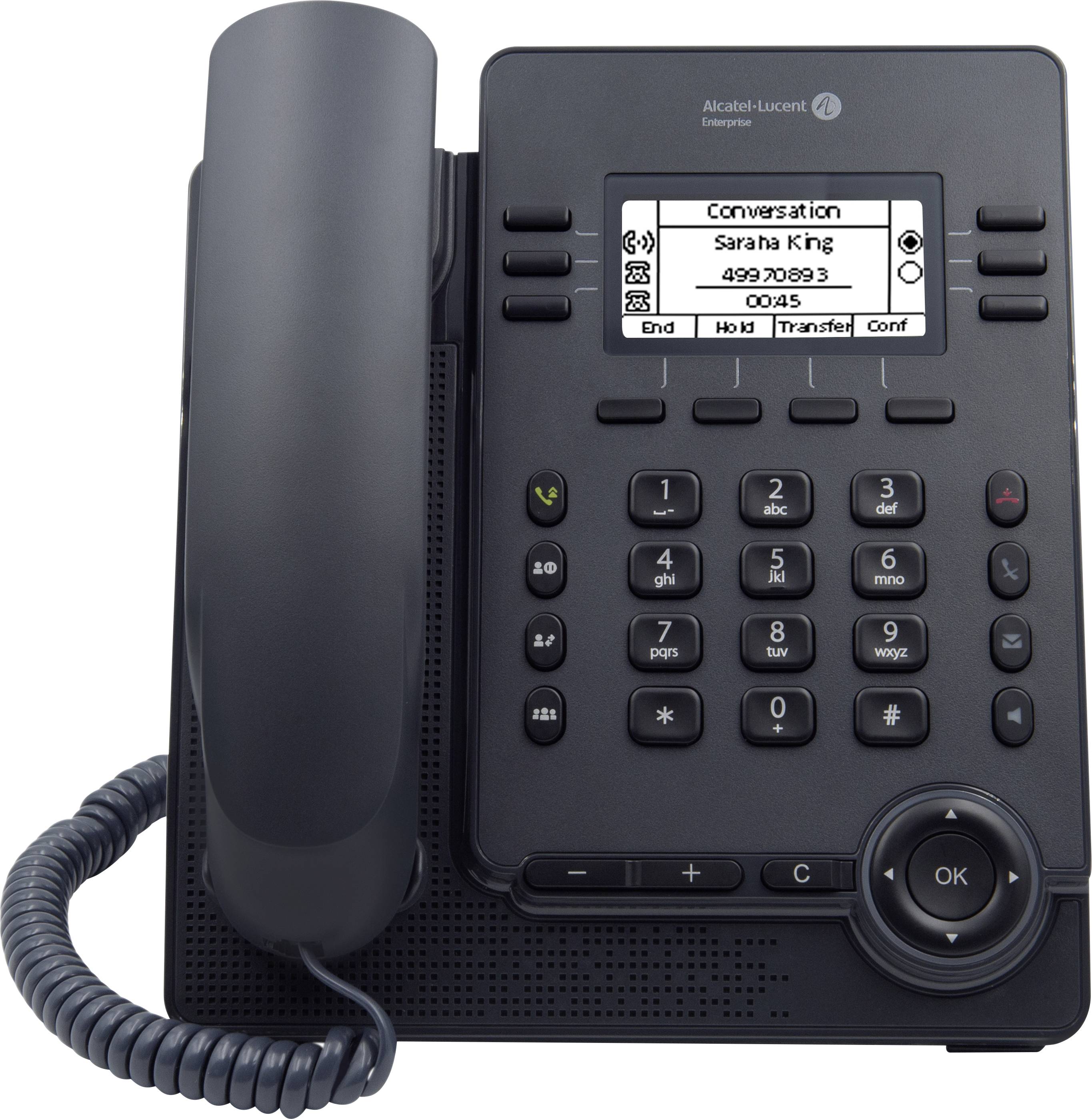 Alcatel-Lucent Enterprise M3 Myriad SIP Schnurgebundenes Telefon, VoIP ...