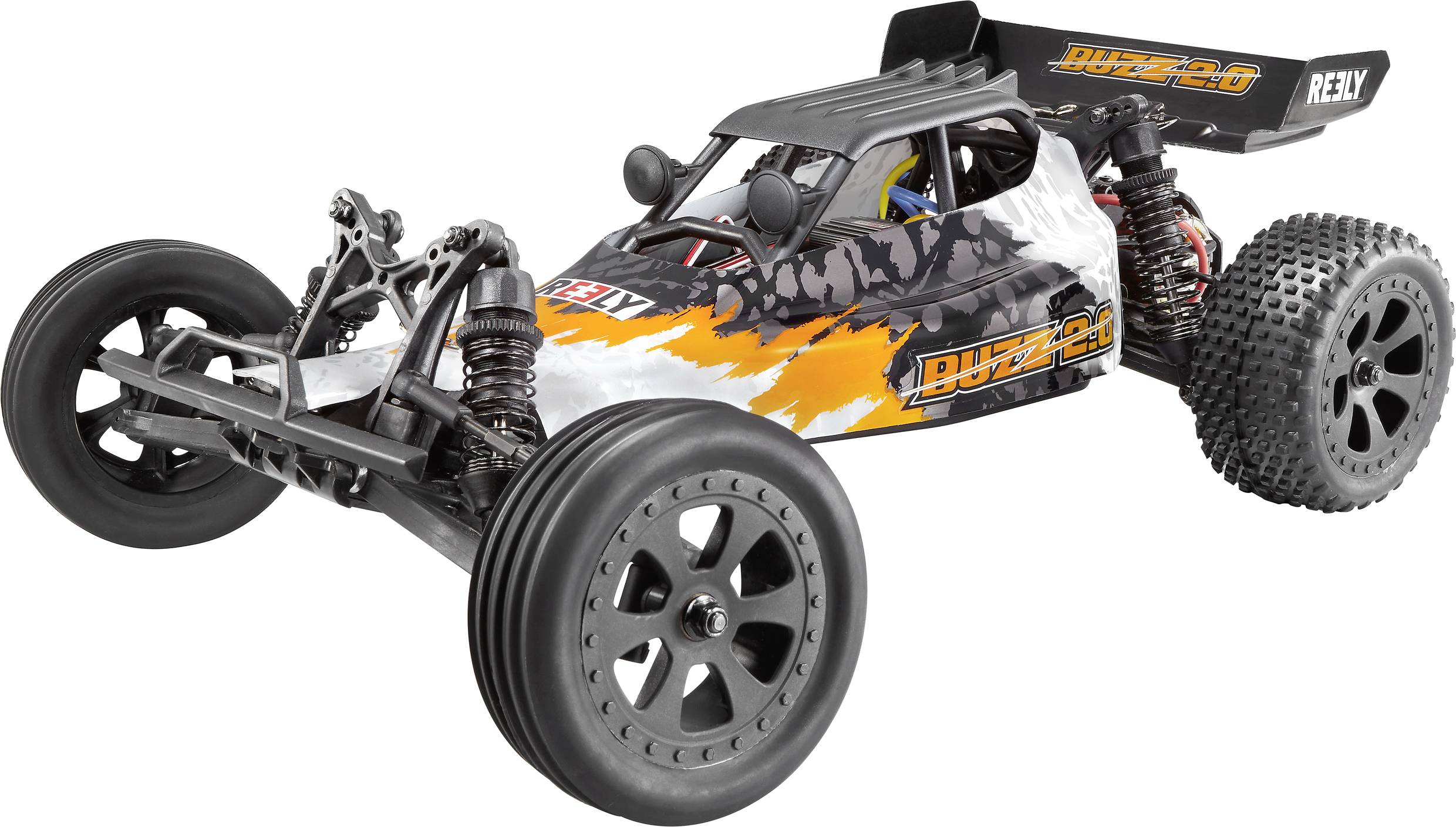 Reely Buzz 2.0 Brushed 1:10 RC Einsteiger Modellauto Elektro Buggy 100% ...