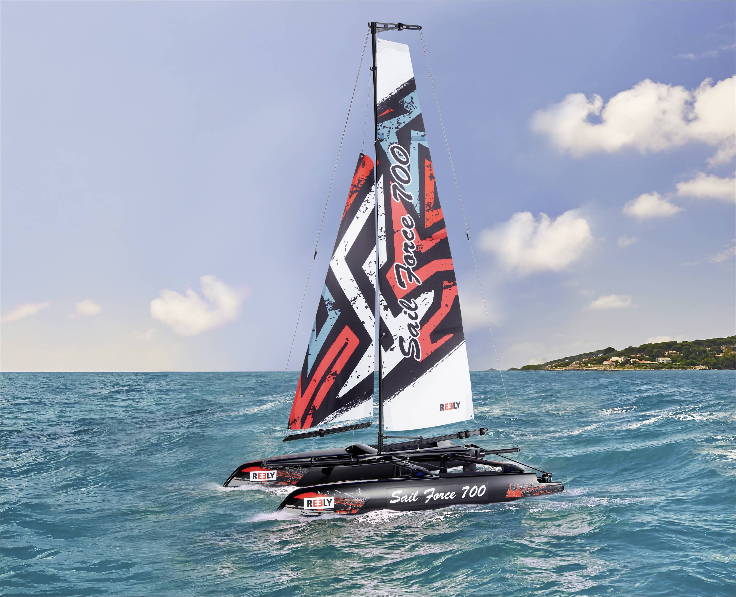 Reely Sail Force 700 RC Segelboot RtR 400mm | SMDV