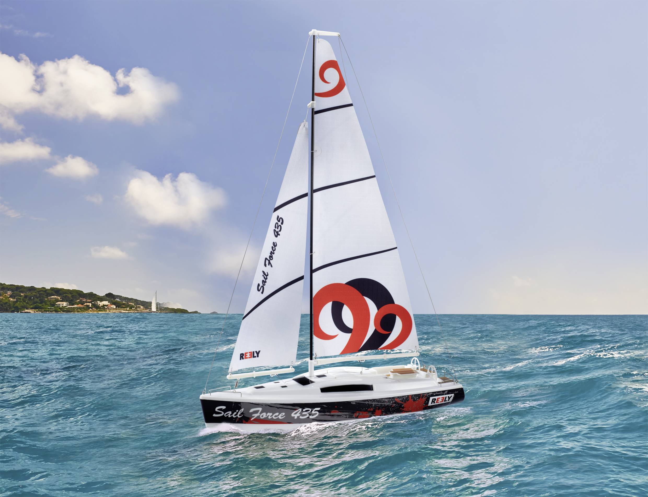 Reely Sail Force 435 RC Segelboot RtR 260mm | SMDV
