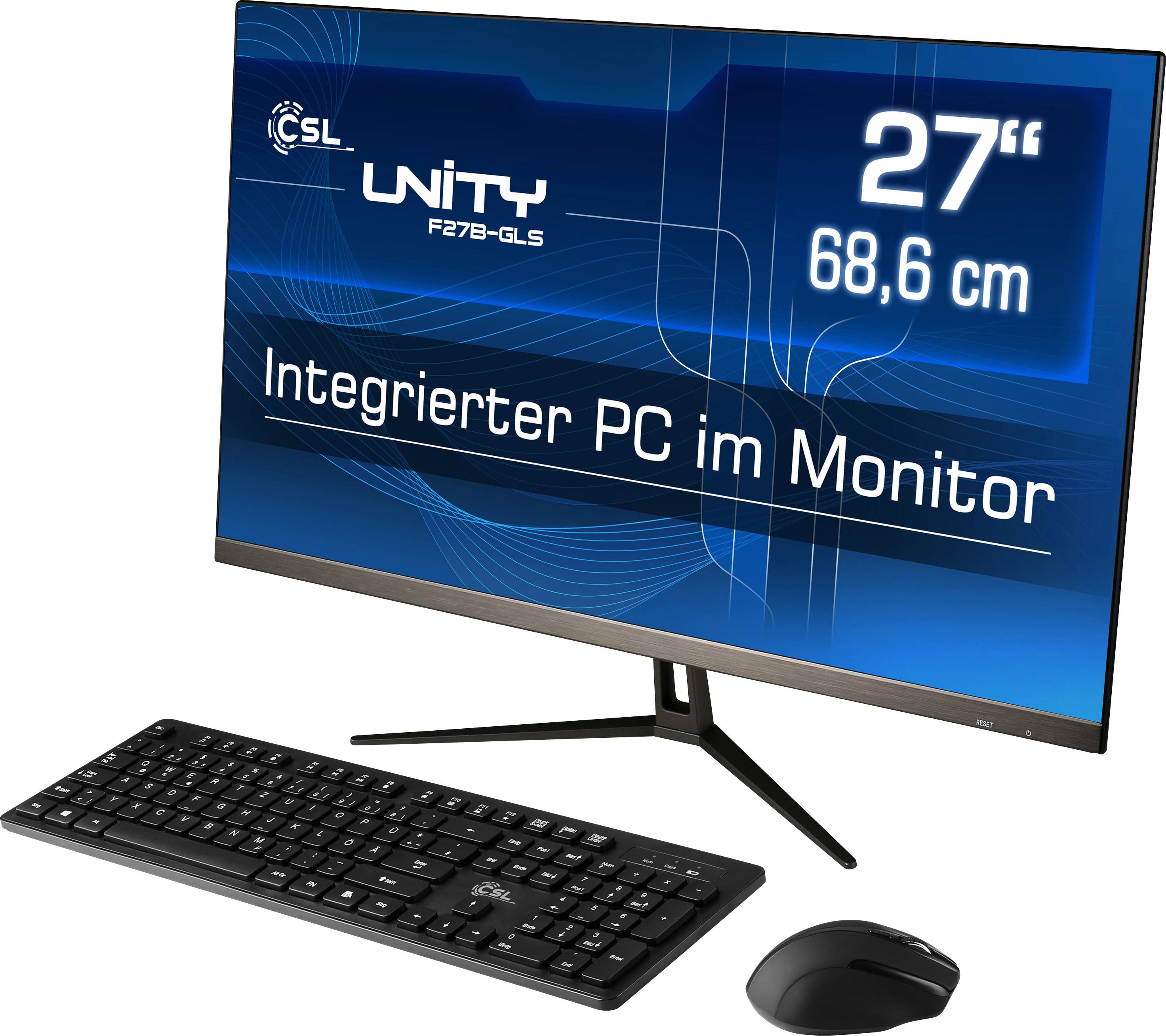 CSL Computer Unity F27B-GLS 68.6cm (27 Zoll) All-in-One PC Intel ...