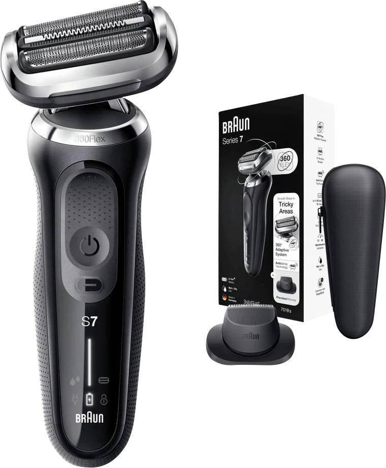 Braun Series7 S7 70-N 1200s Folienrasierer Schwarz | voelkner