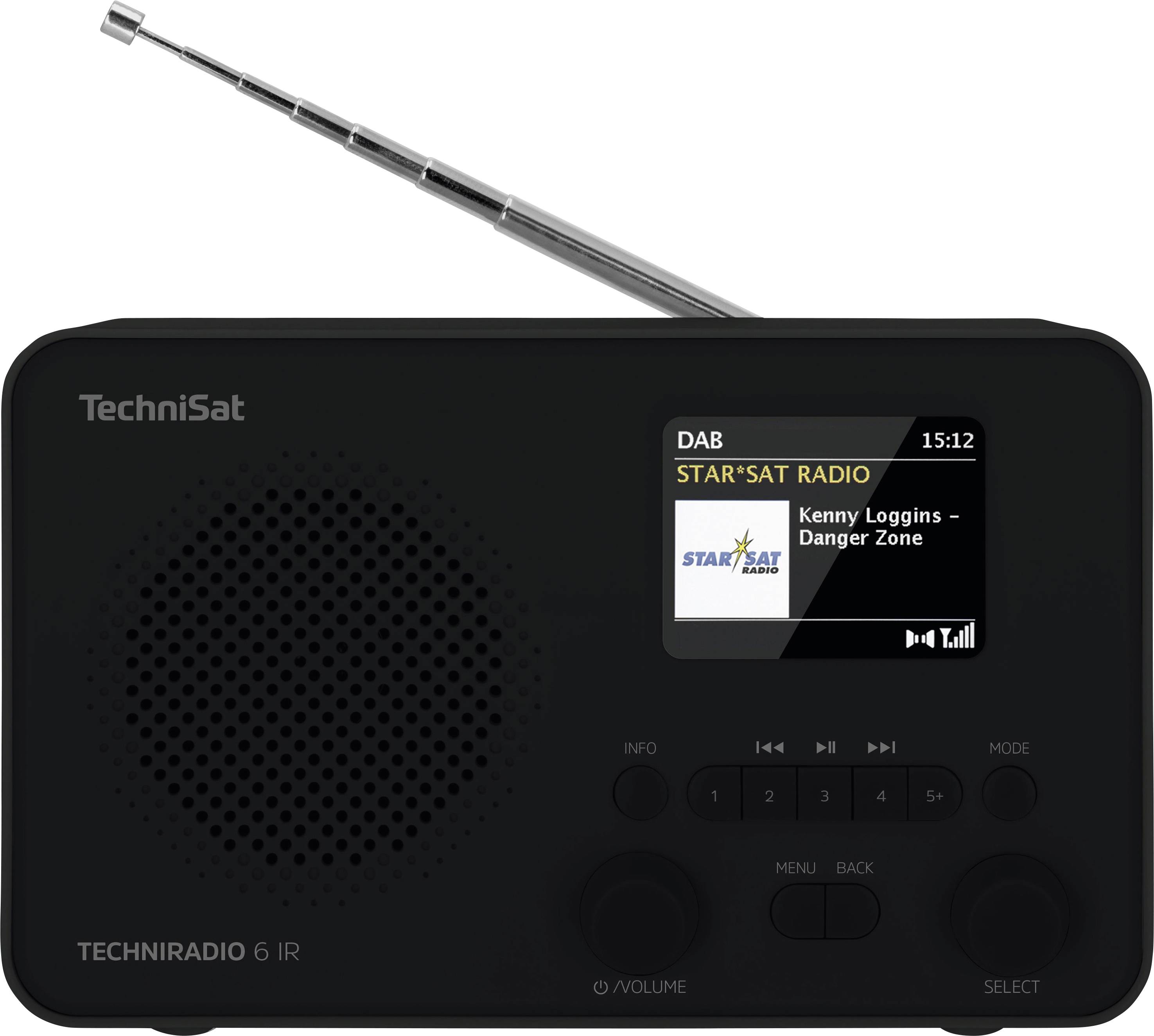 TechniSat TECHNIRADIO 6 IR Internet Tischradio Internet, DAB+, UKW ...
