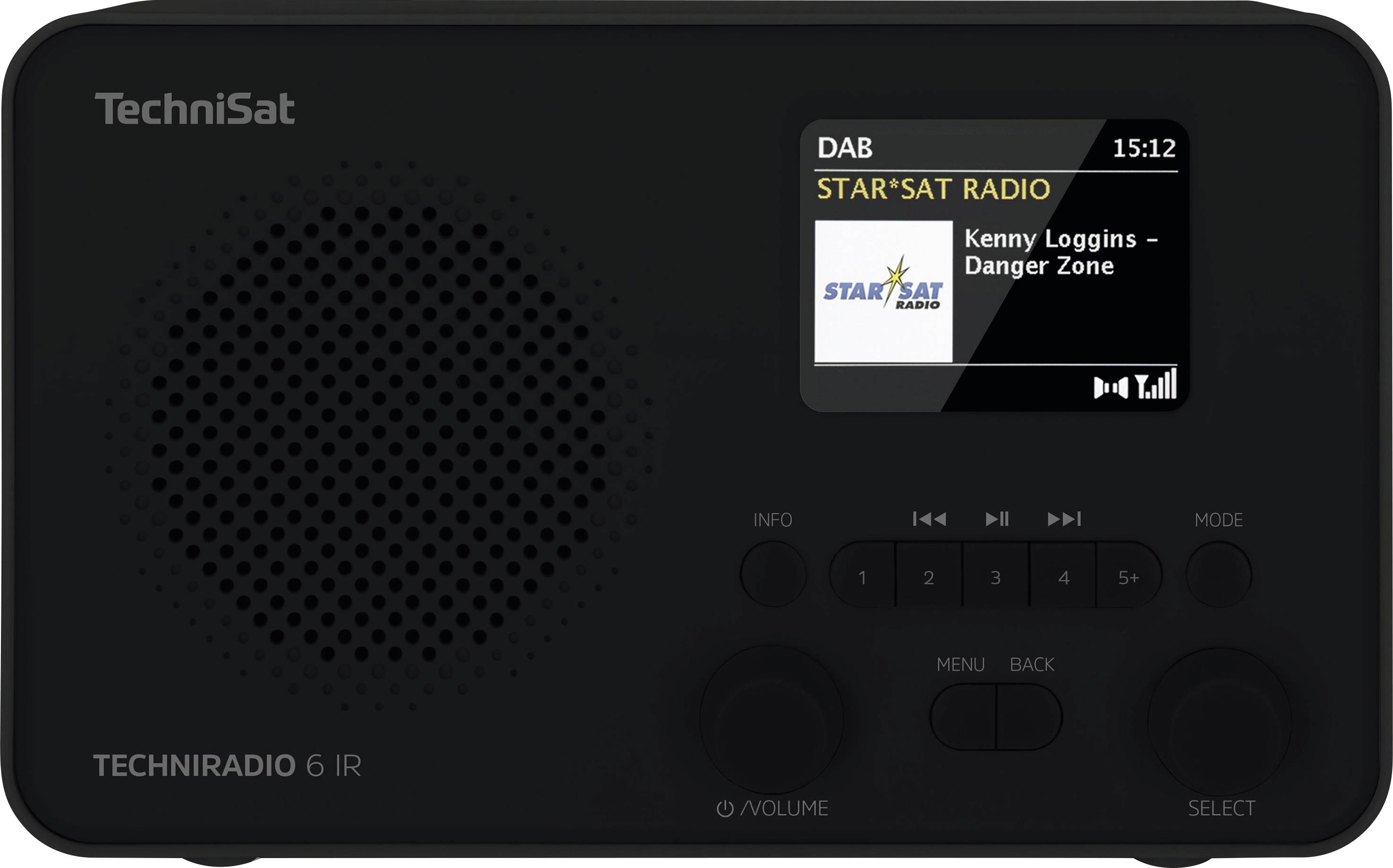 TechniSat TECHNIRADIO 6 IR Internet Tischradio Internet, DAB+, UKW ...